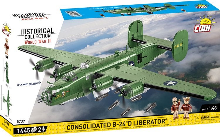 COBI Consolidated B-24D Liberator Bomber : Set #5739 | World War Two Aviation